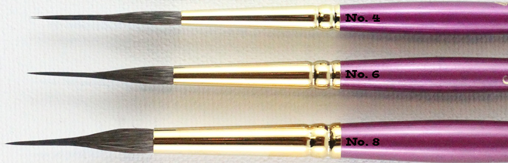 Artist Brushes : Needle Point Brush~Size 6